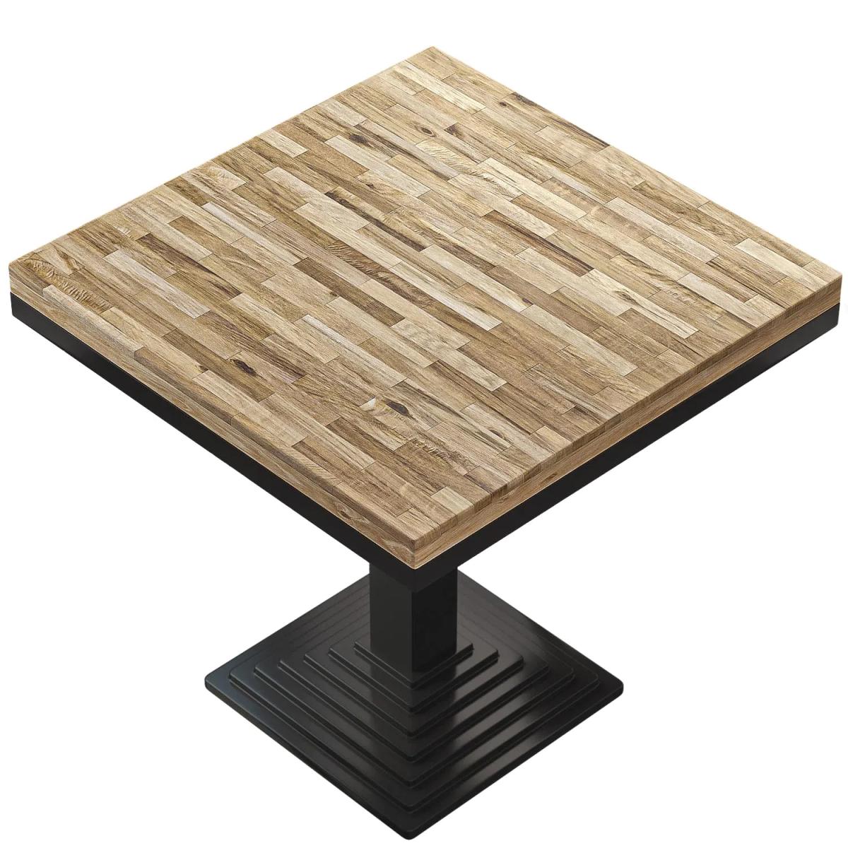 Tables simples acier et bois – SWISSFRIGO
