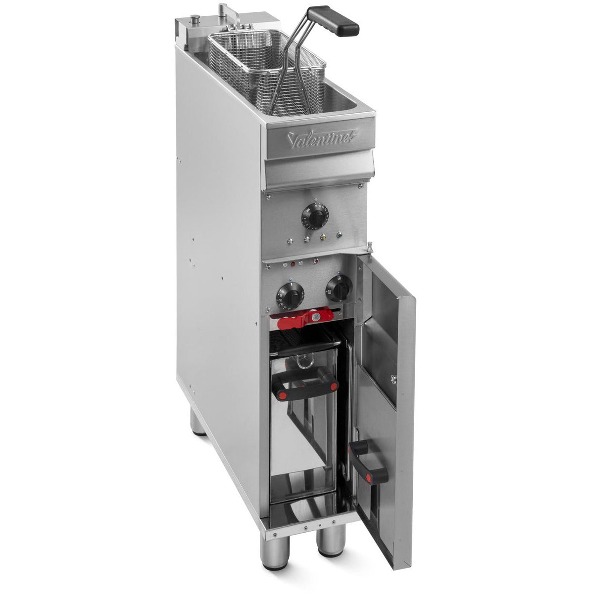 VALENTINE - EVO 200T - Friteuse sur pied 8 Litres - 11 Kw TURBO - Swis ...